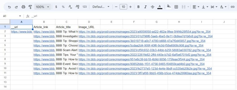 How to scrape any page with the Hexofy recipe builder - Hexofy